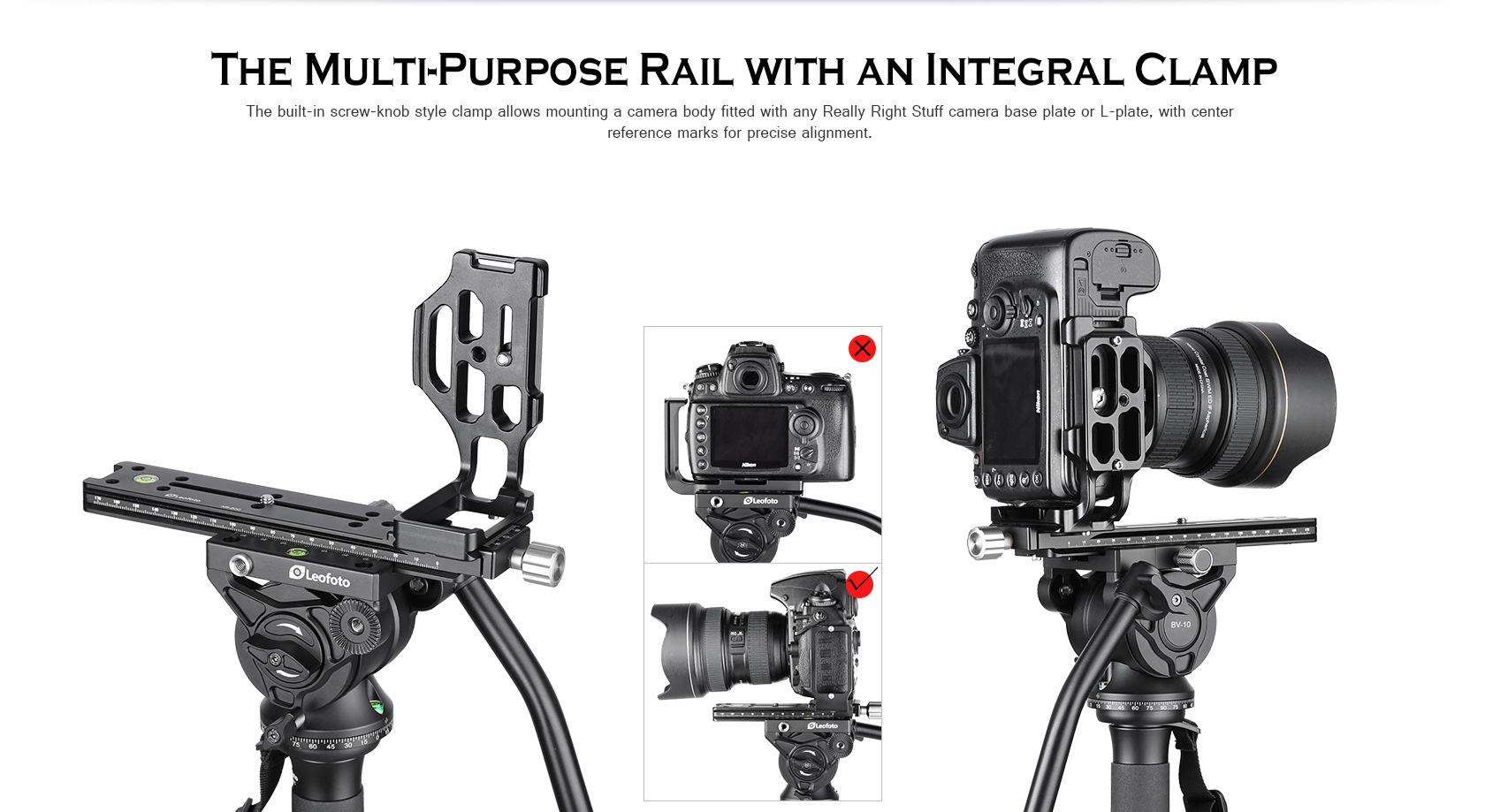 Leofoto NR-140 nodal slide – DEXT
