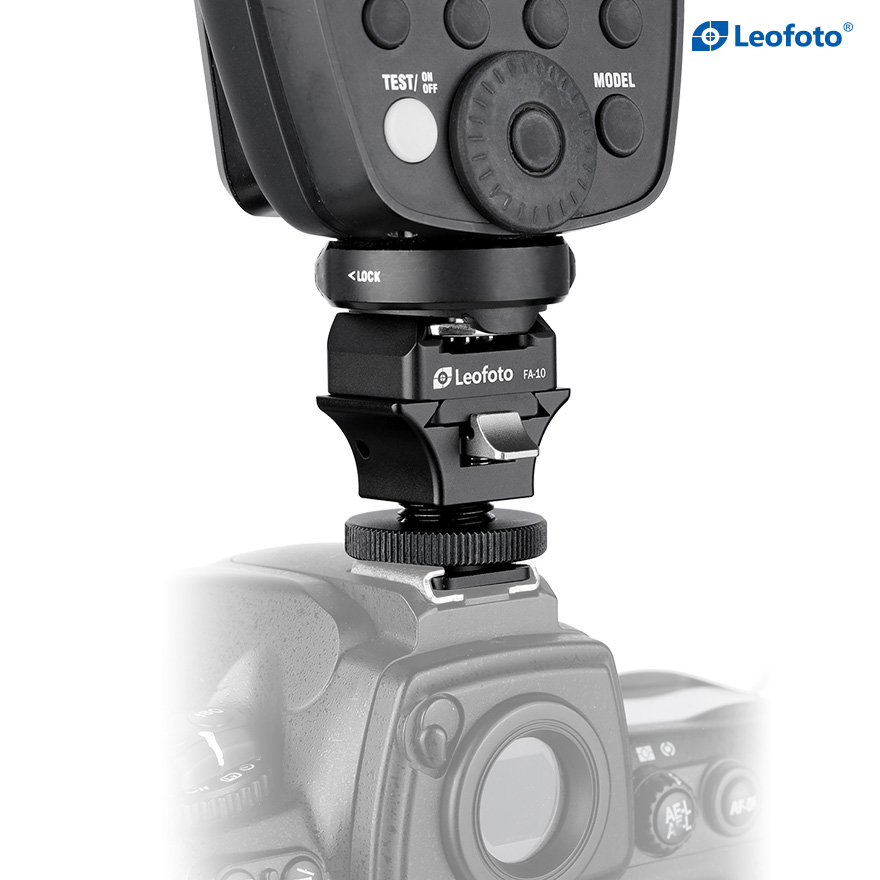 Leofoto FA-13+FA-10 QR Flash Shoe Adapter FA – DEXT
