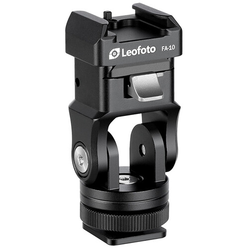Leofoto FA-15 Kit QR Tilting & Pivoting Cold Shoe Flash Adapter FA-15 ...